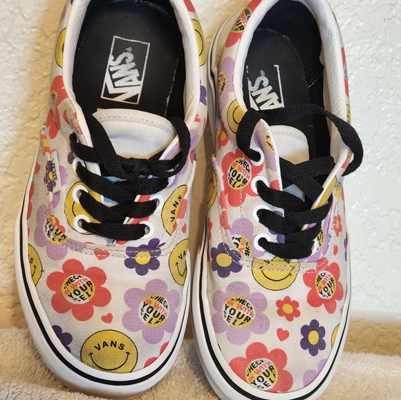 Vans | Shoes | Vans Era Sneakers Radically Happy True White Hippie ...